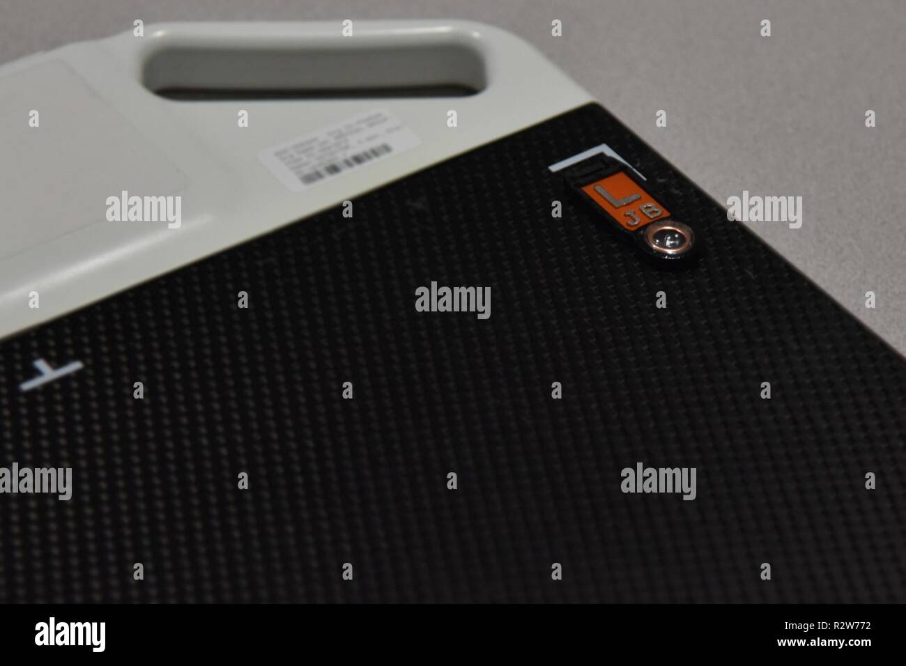 Pictured is a radiopaque marker at the radiology clinic Nov. 6, 2018 ...