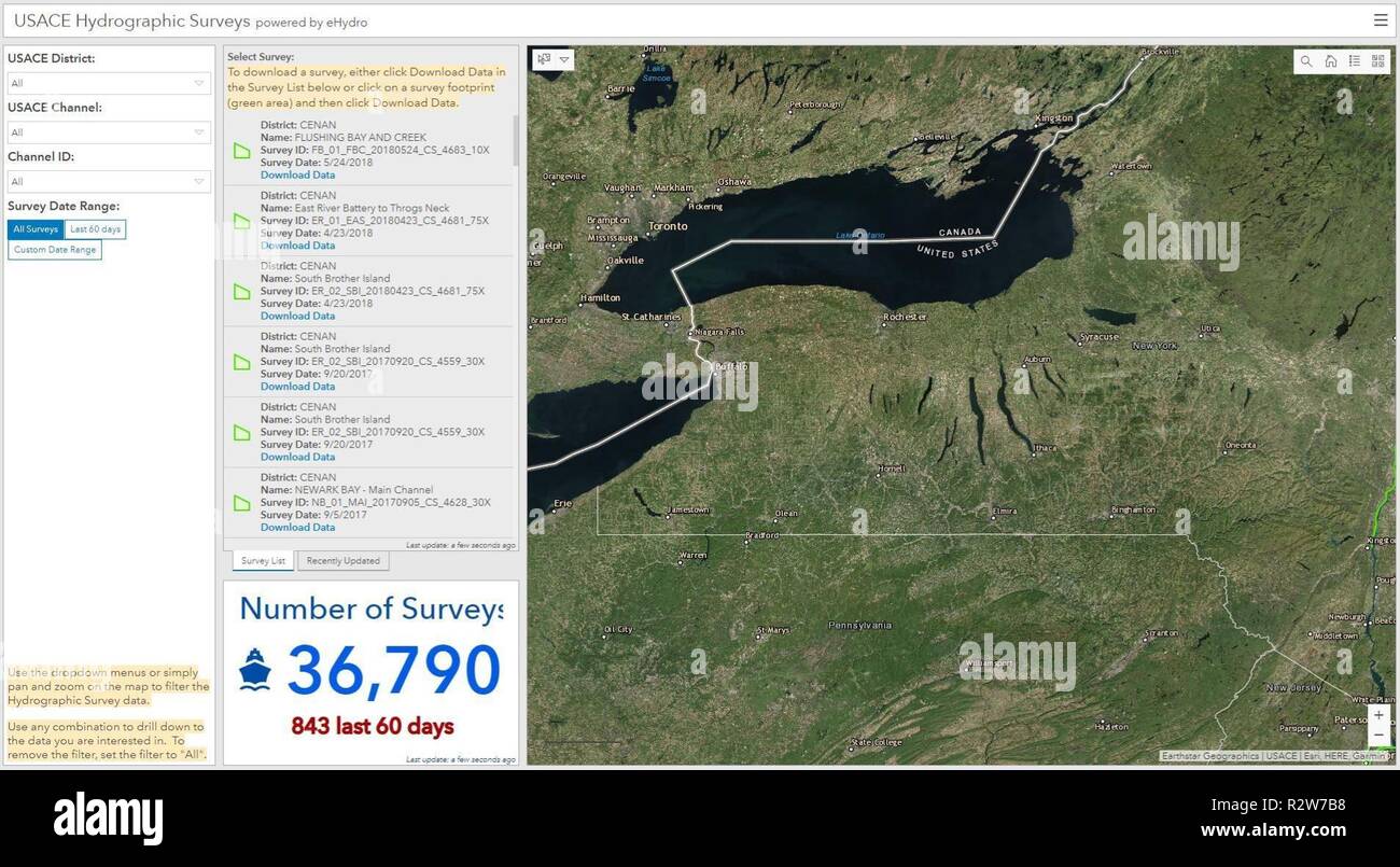 Hydrographic data hi-res stock photography and images - Alamy