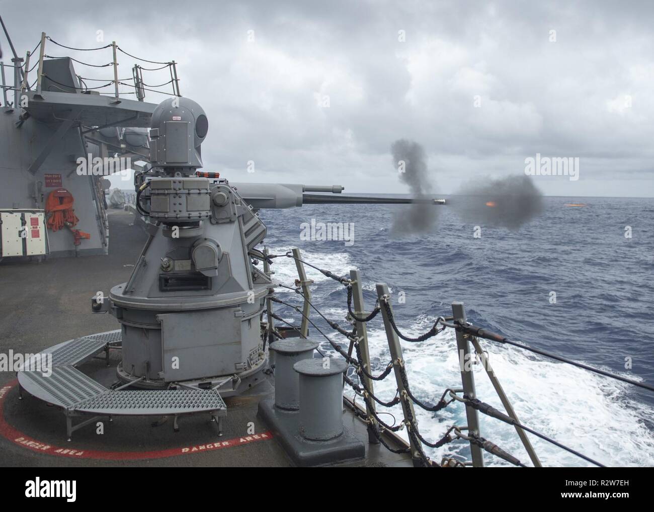 CARIBBEAN SEA (Nov 10, 2018) The Arleigh Burke-class guided-missile ...