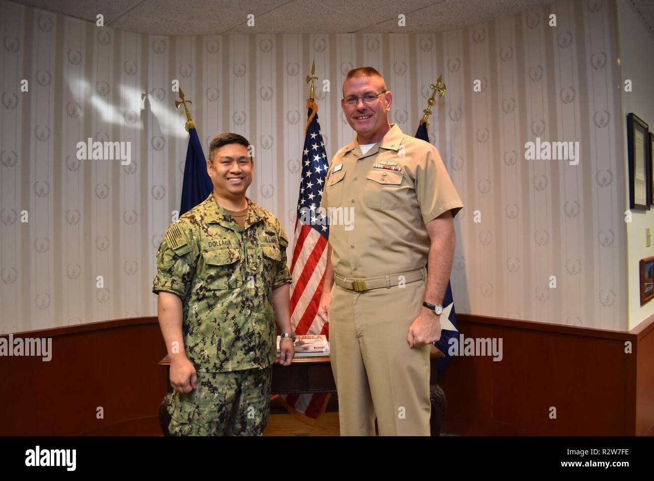 Rear Adm. Butch Dollaga, commander of Undersea Warfighting Development ...