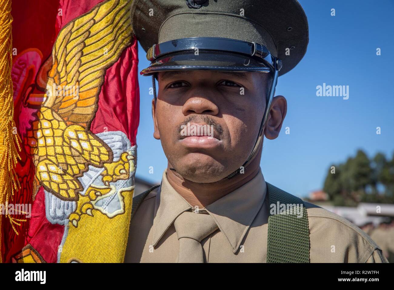 Marines From 2d Battalion 4th Marine Regiment And Retired Marines