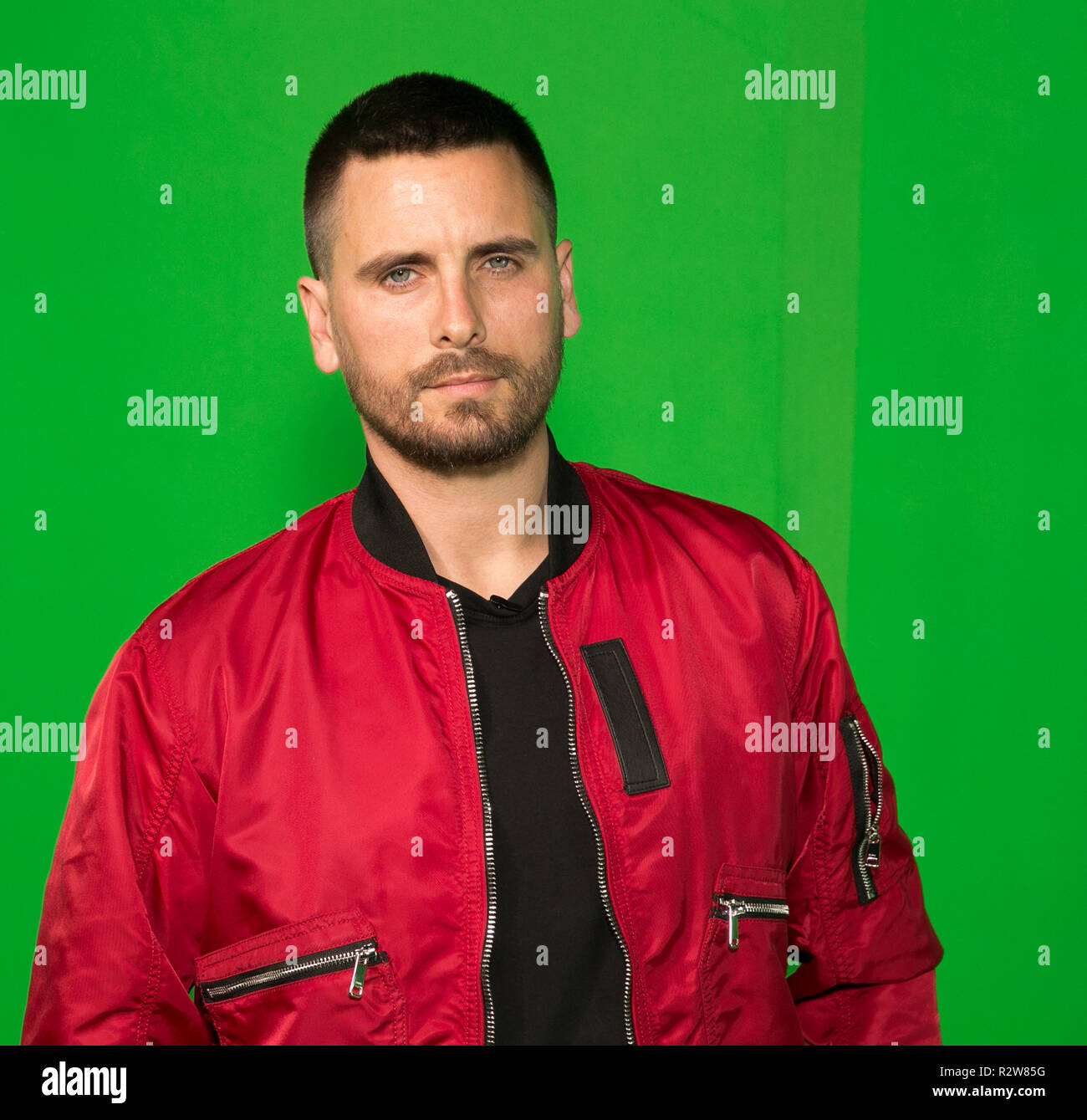 Scott Disick becomes a hologram at Swissx event at Hologram USA Theatre ...