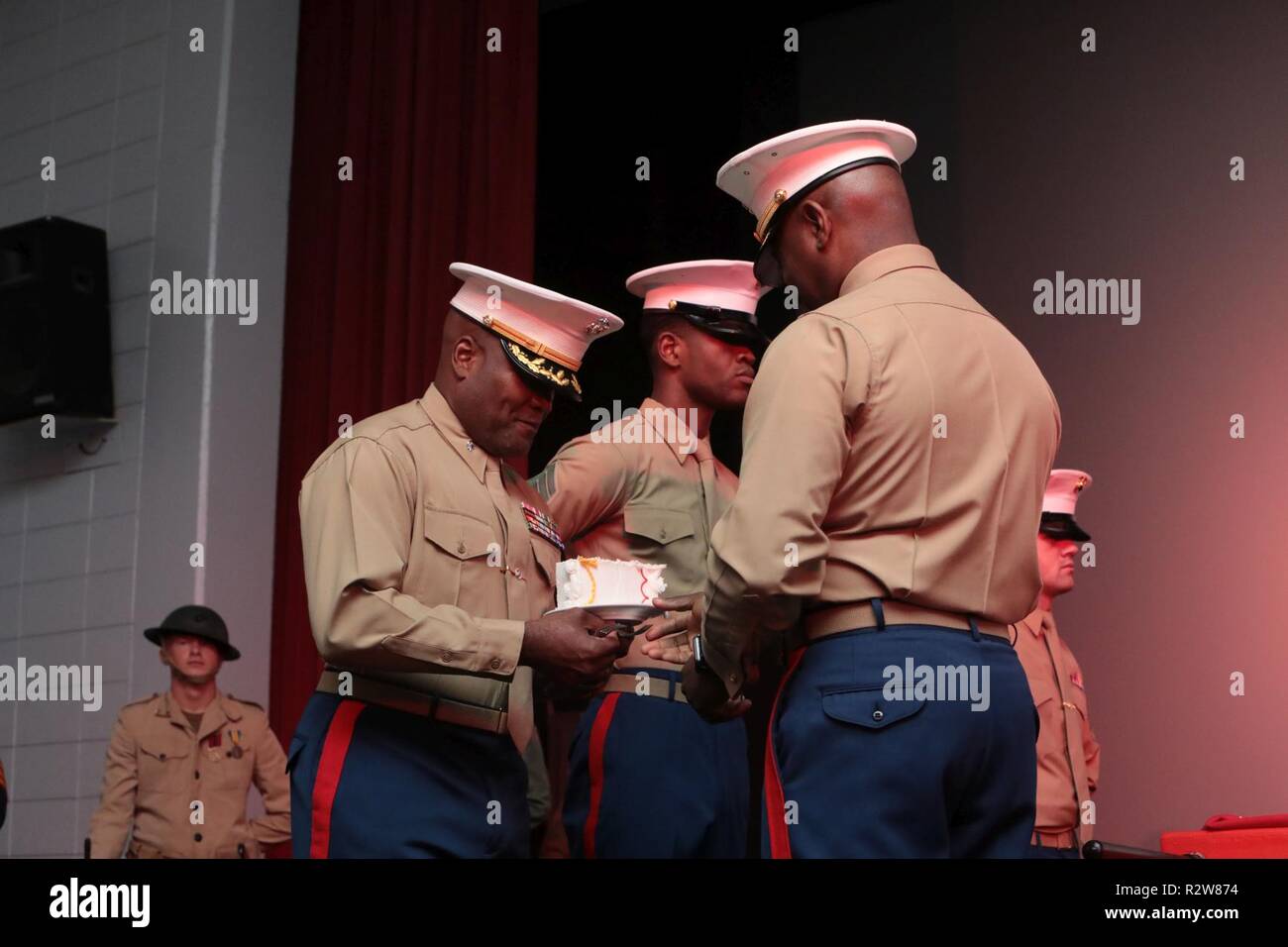 Marine Corps Logistics Base Albany held the traditional cake-cutting ...