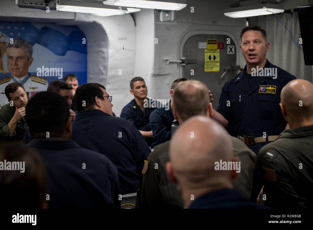 Commander of destroyer squadron desron 15 hi-res stock photography and ...