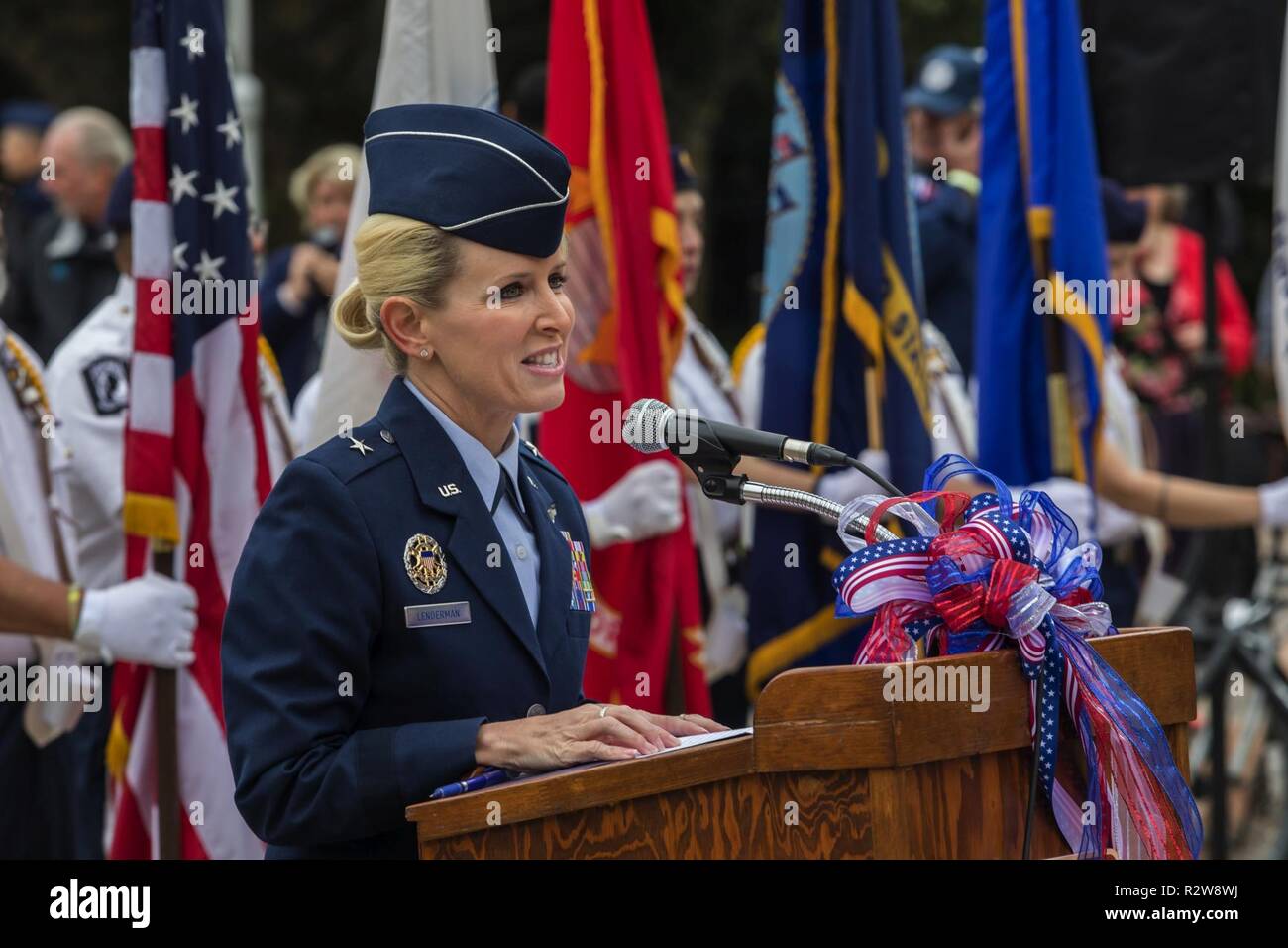 U.S. Air Force Brig. Gen. Laura L. Lenderman, 502d Air Base Wing and ...