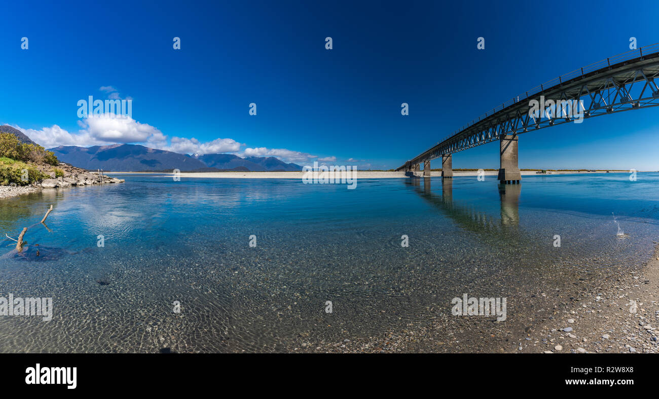 Haast longest bridge hi-res stock photography and images - Alamy