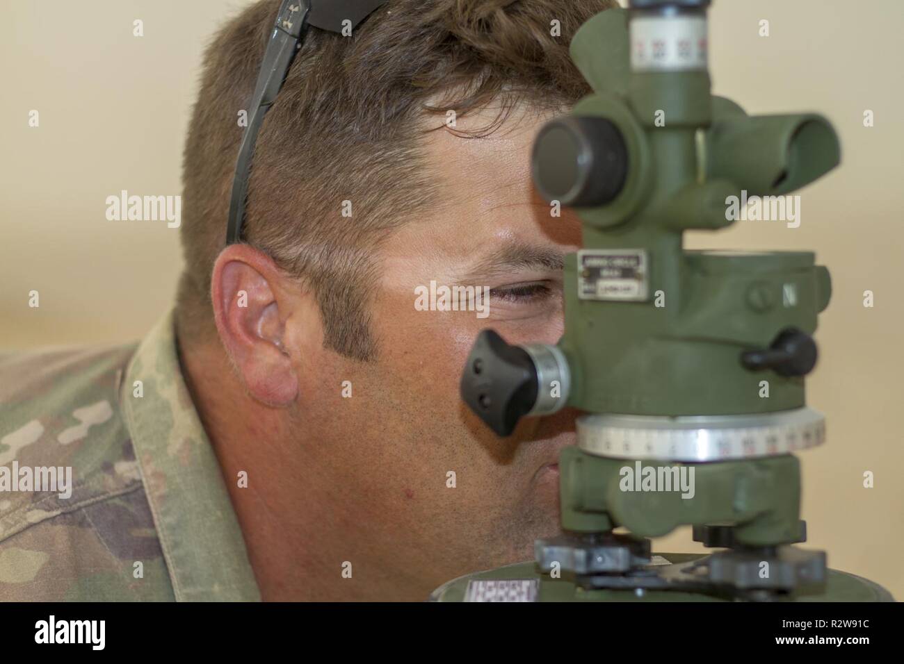 UM HATTAH, Qatar – U.S. Army Staff Sgt. Justin Little, an indirect fire ...