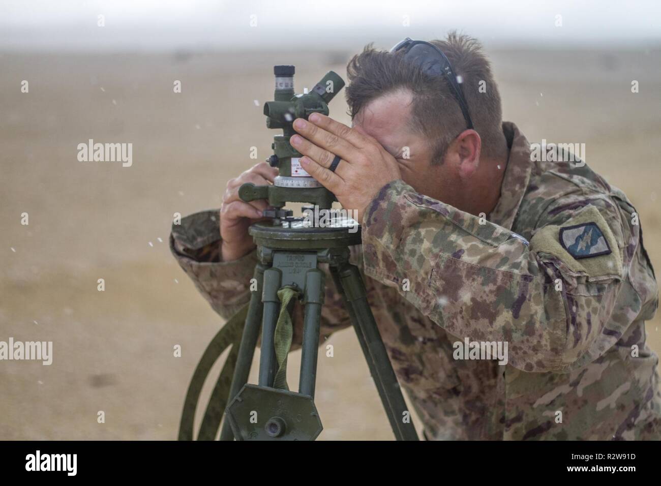 UM HATTAH, Qatar – U.S. Army Staff Sgt. Justin Little, an indirect fire ...