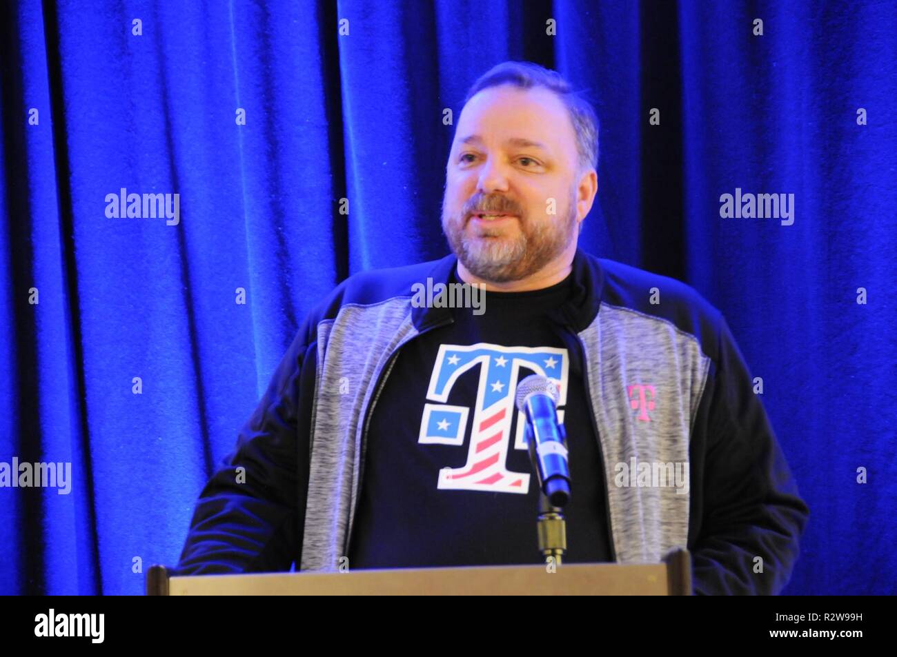 Marty Pisciotti, T-Mobile chief of Human Resources, joined Maj. Gen ...