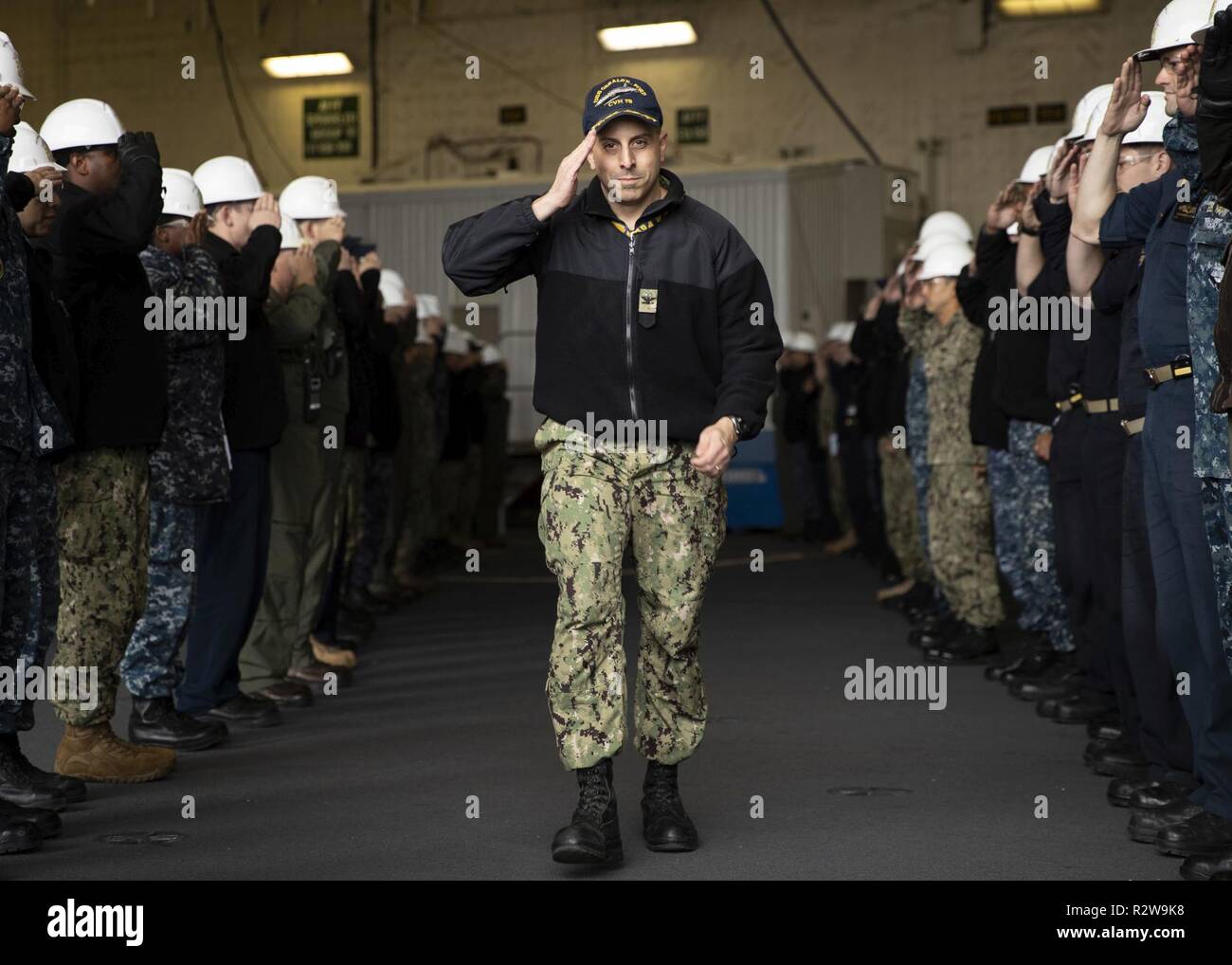 NEWPORT NEWS, Va. (Nov. 14, 2018) Capt. Matthew Kawas, from Matawan ...