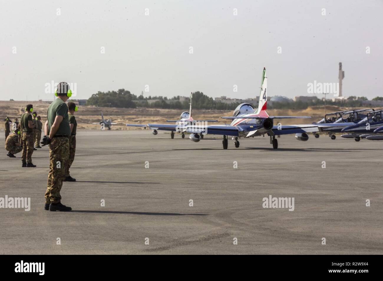 SAKHIR AIRBASE, Bahrain (Nov. 14, 2018) – A member of the Bahrain ...