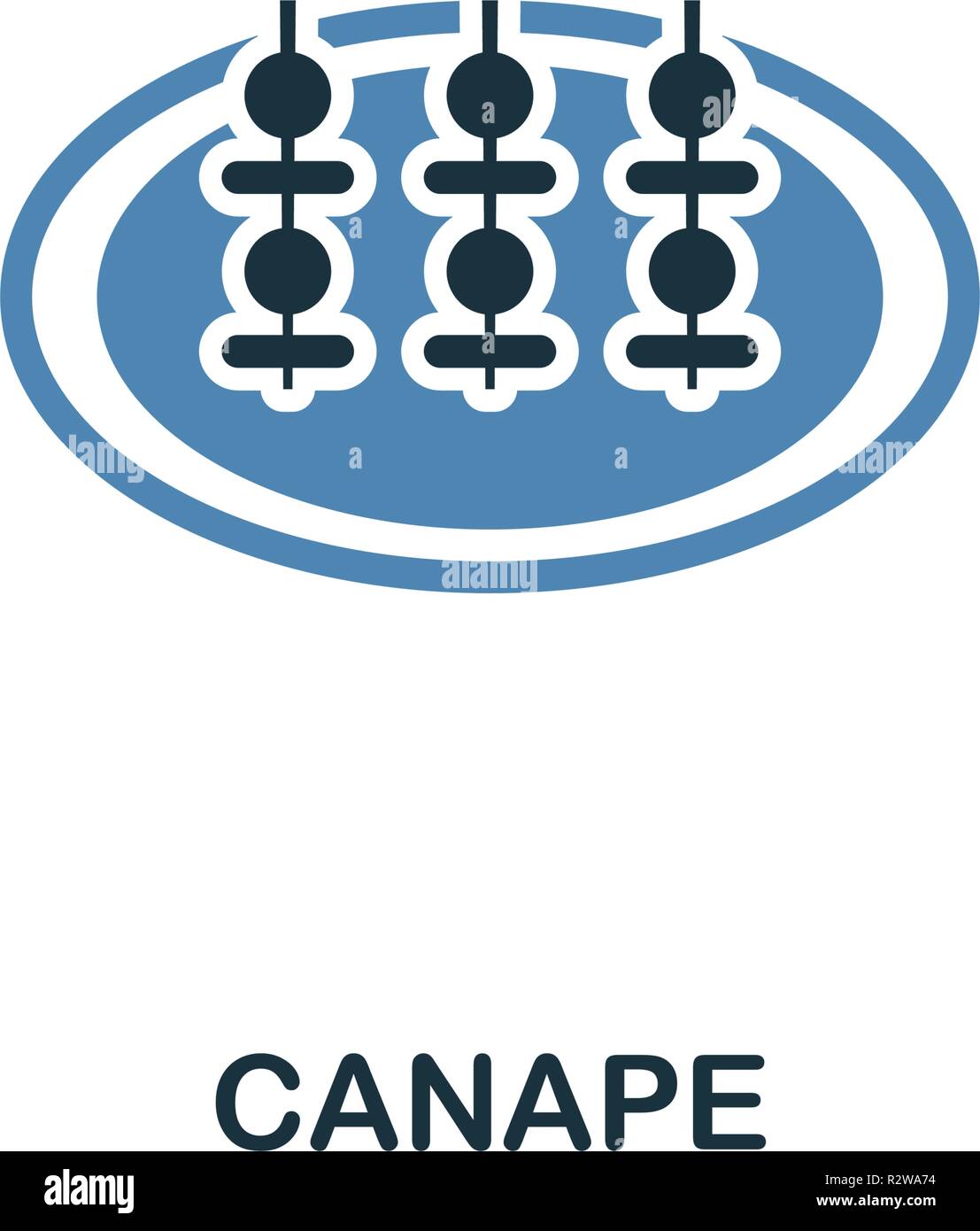 Canape canapes Stock Vector Images - Alamy