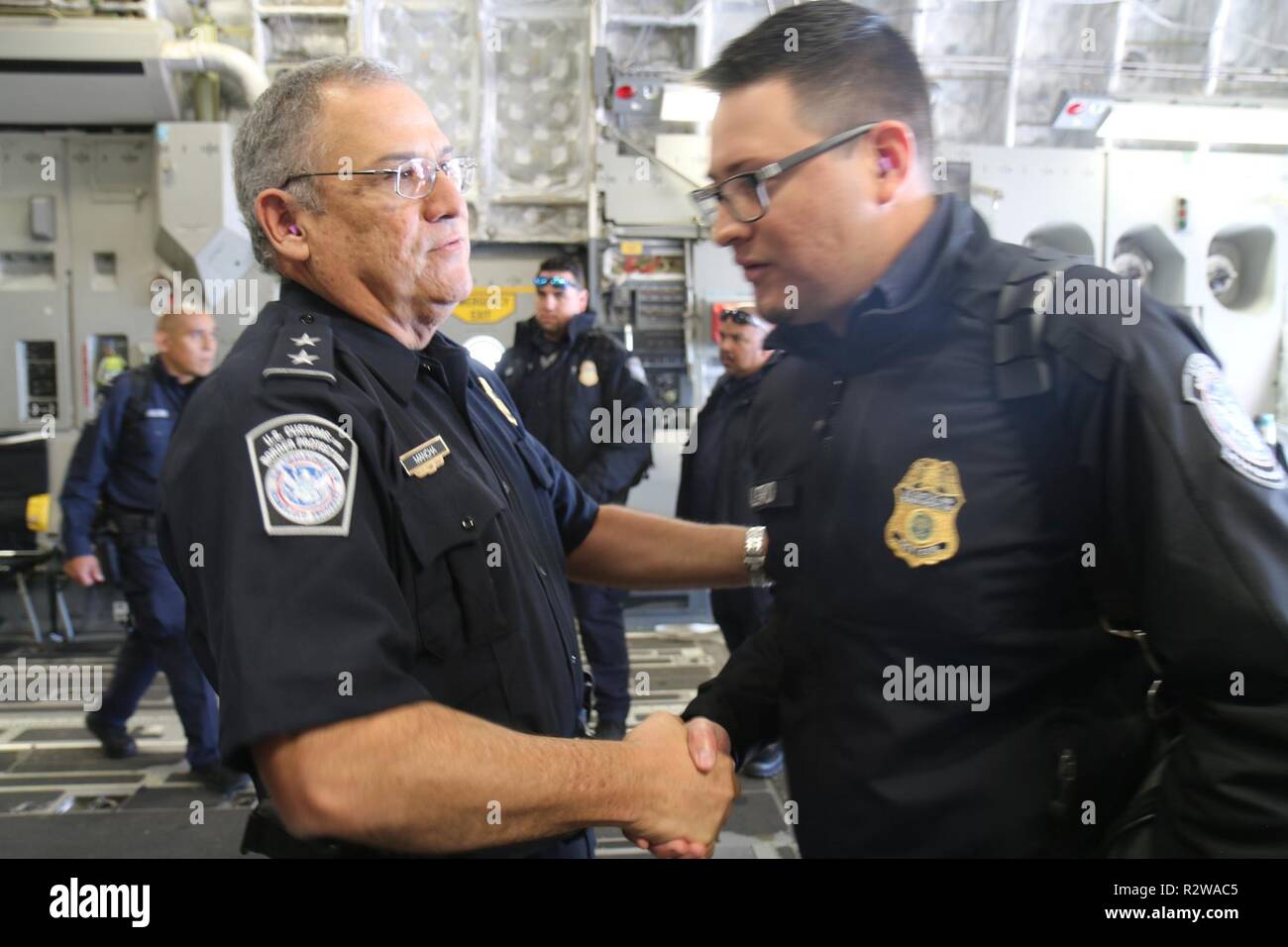 U.S. Customs and Border Protection officers from the El Paso Field ...