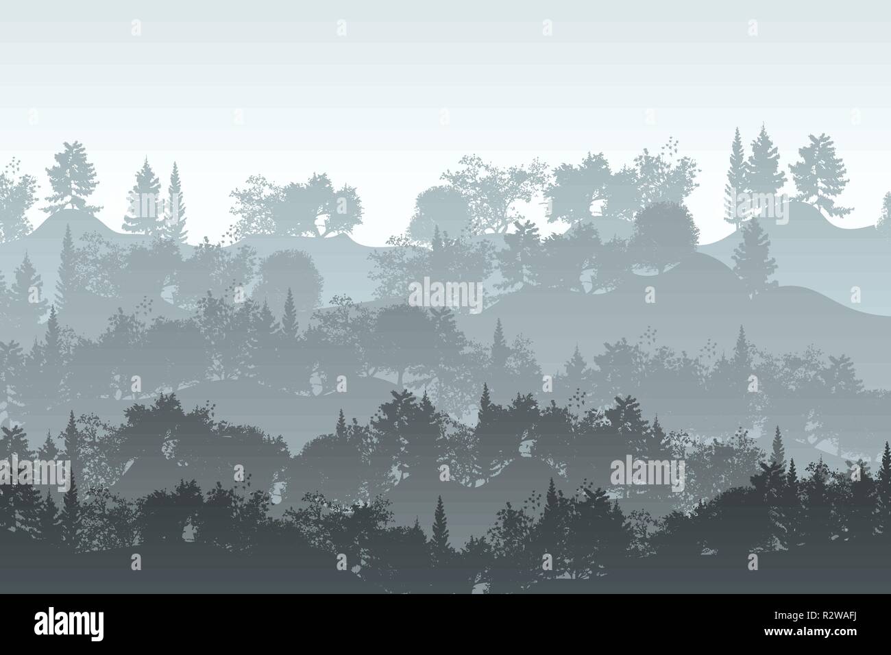 Wide range view Stock Vector Images - Alamy