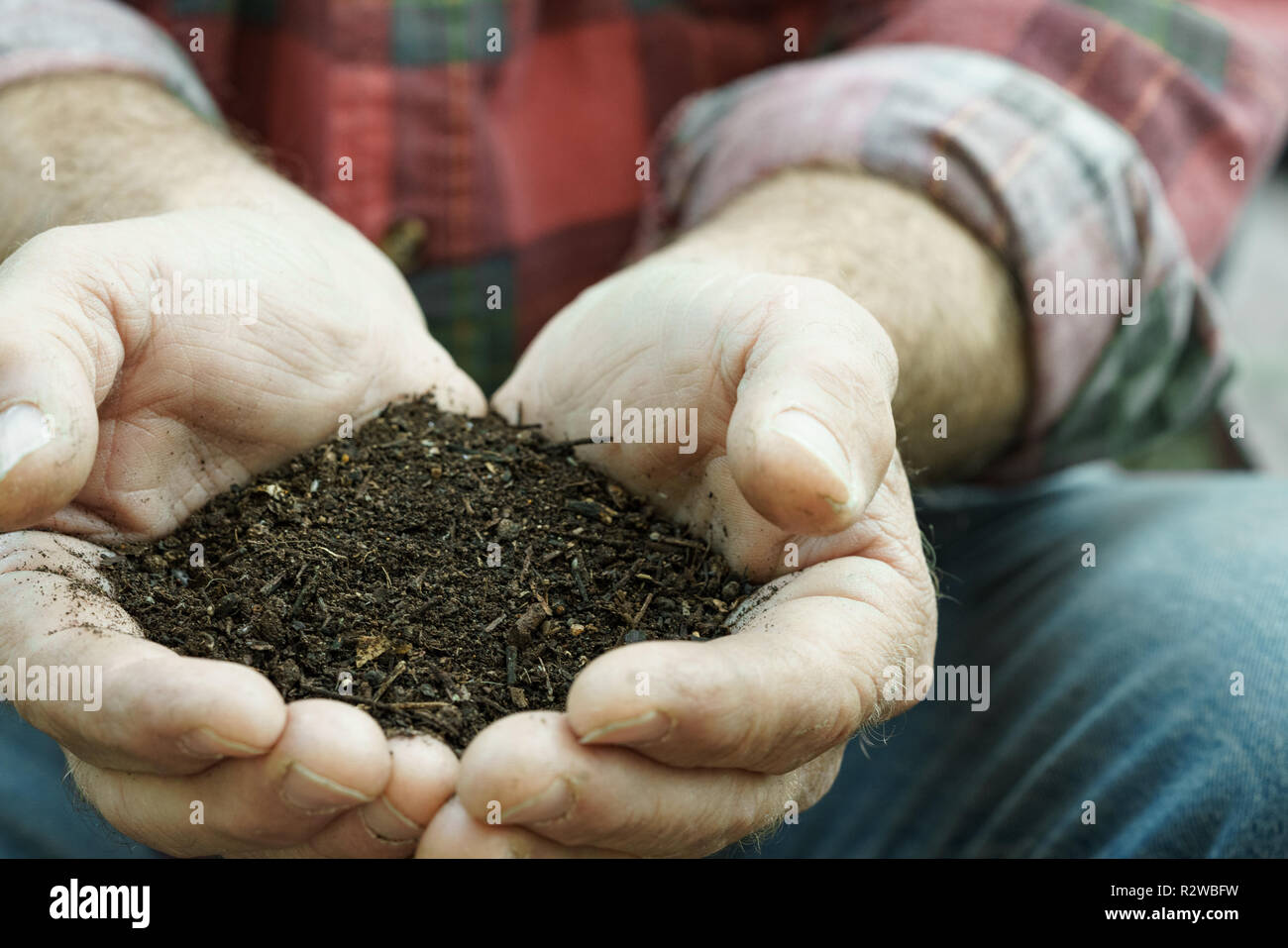 Finished compost soil hi-res stock photography and images - Alamy