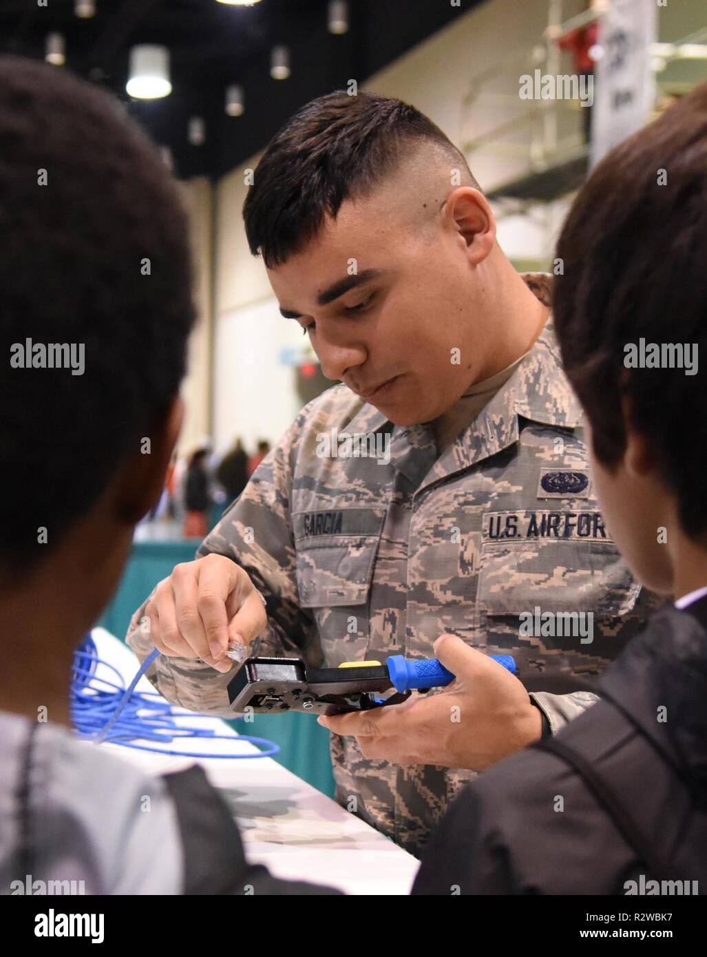 U.S. Air Force Senior Airman Romero Garcia, 81st Communications ...