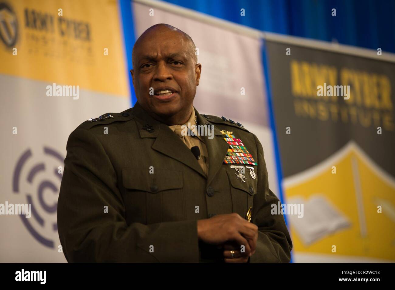 U.S Marine Corps Lt. General Vincent R. Stewart attends the ...