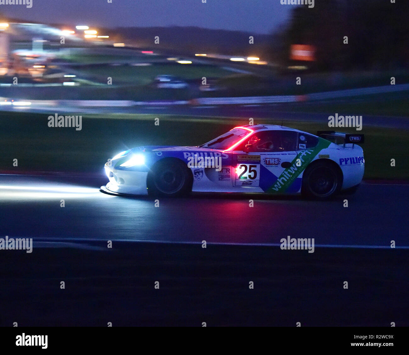 Matt Greenwood, Sarah Moore, Ginetta G50, night race, Britcar Endurance ...