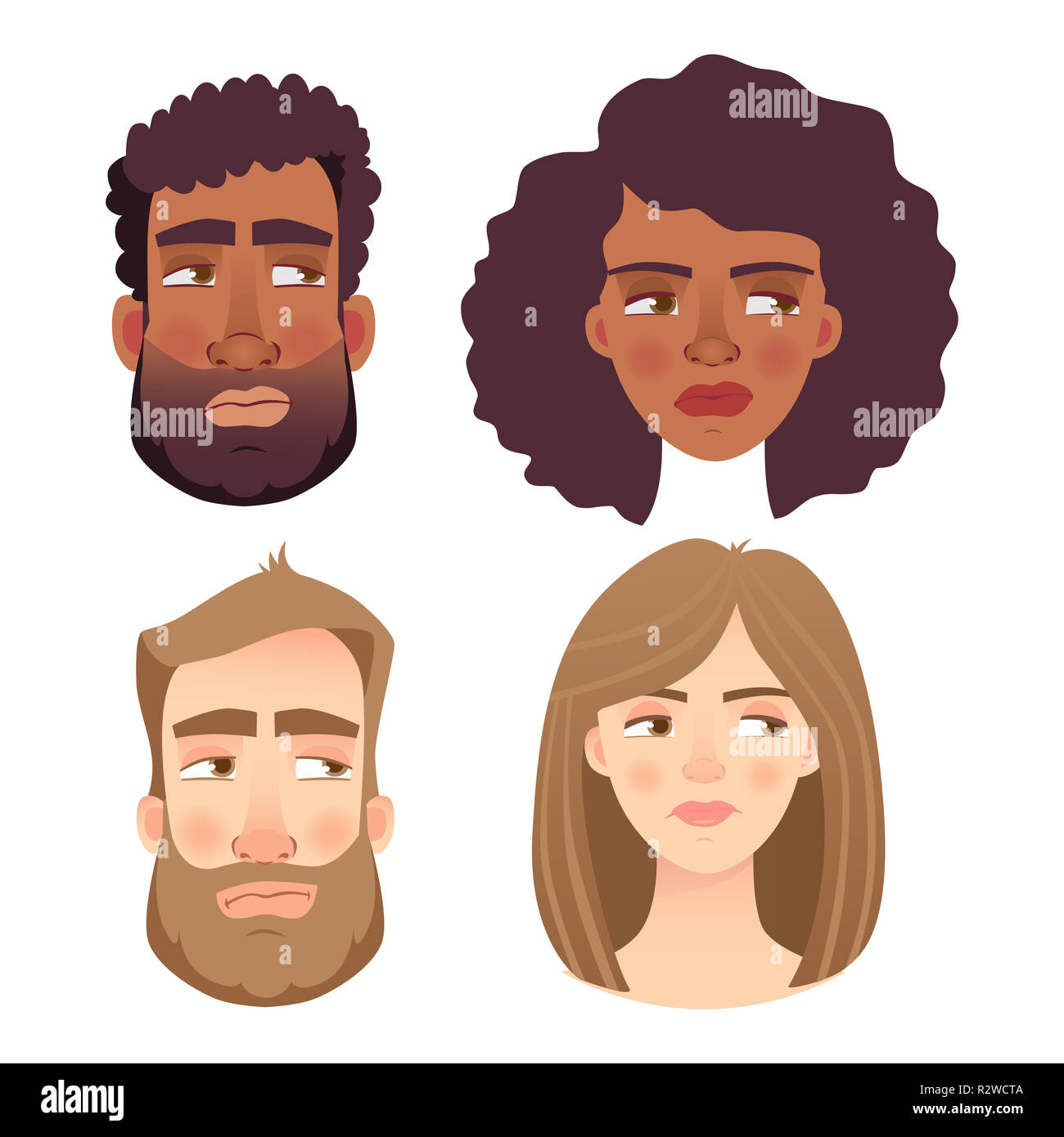 Surly expression hi-res stock photography and images - Alamy