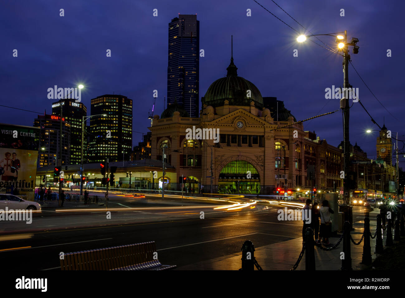 Flinders Street Railway Station Stock Photo - Alamy
