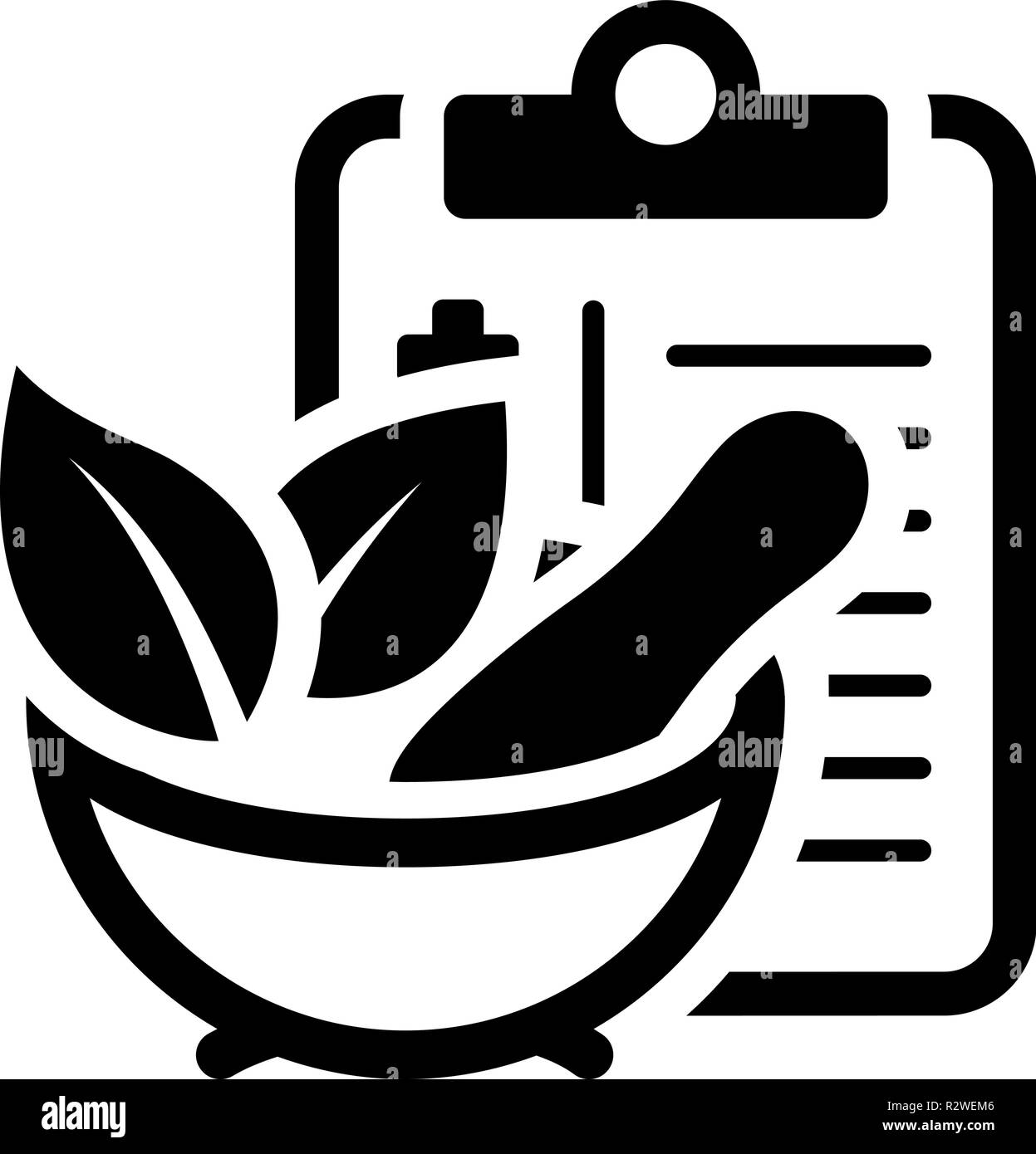 Concept herbal medicine medical Black and White Stock Photos & Images ...