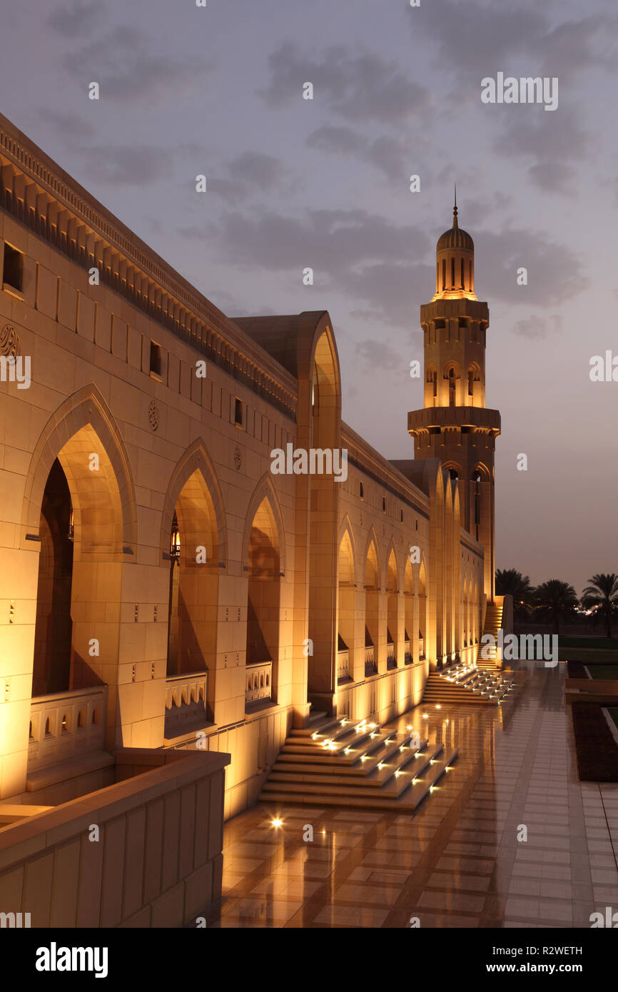 grand mosque in muscat,oman Stock Photo - Alamy