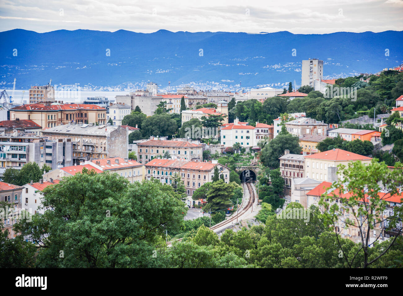Rijeka medieval city tower hi-res stock photography and images - Alamy