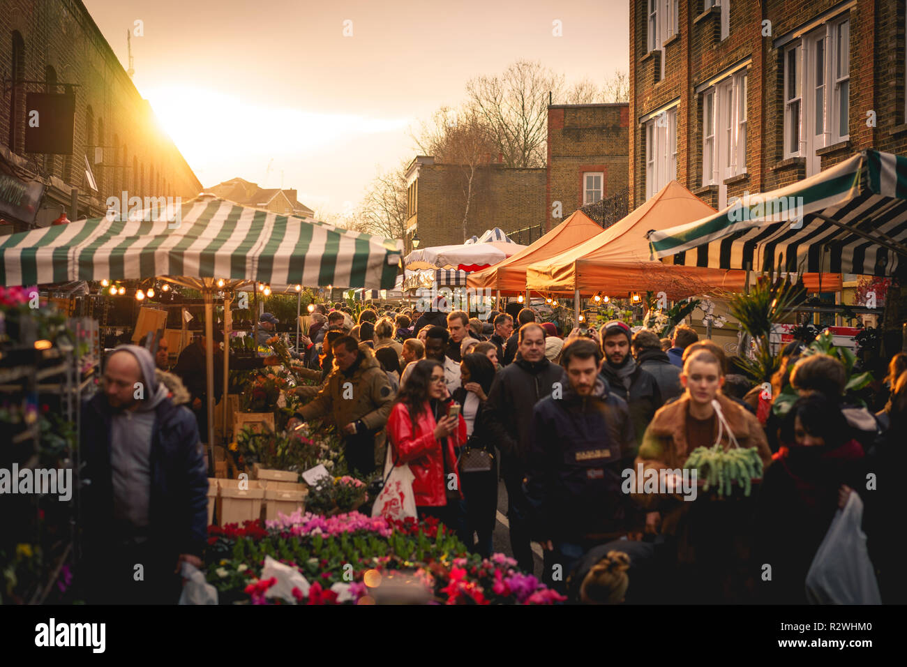 London sunday flower hi-res stock photography and images - Alamy