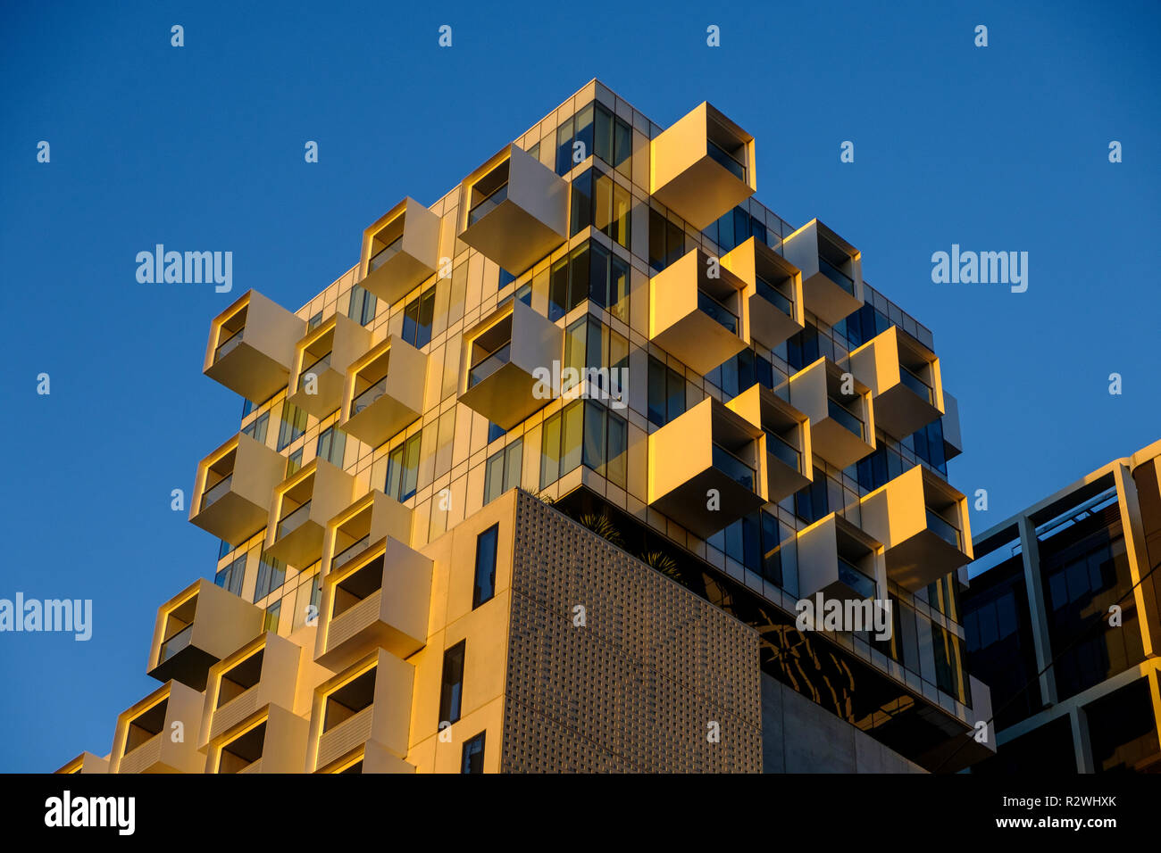 Modern Buildings in Melbourne Stock Photo - Alamy