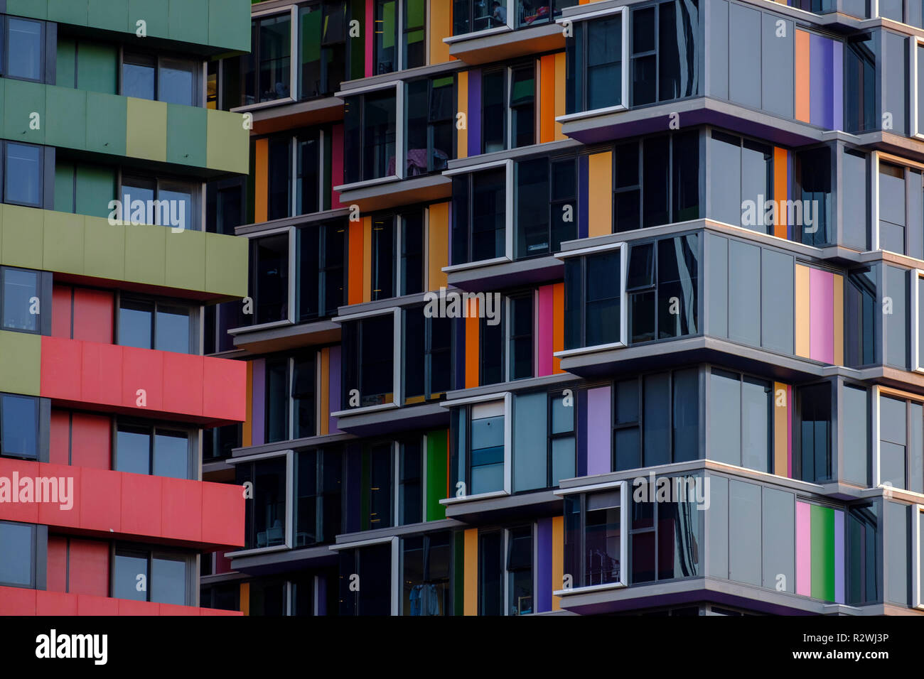 Modern Buildings in Melbourne Stock Photo - Alamy