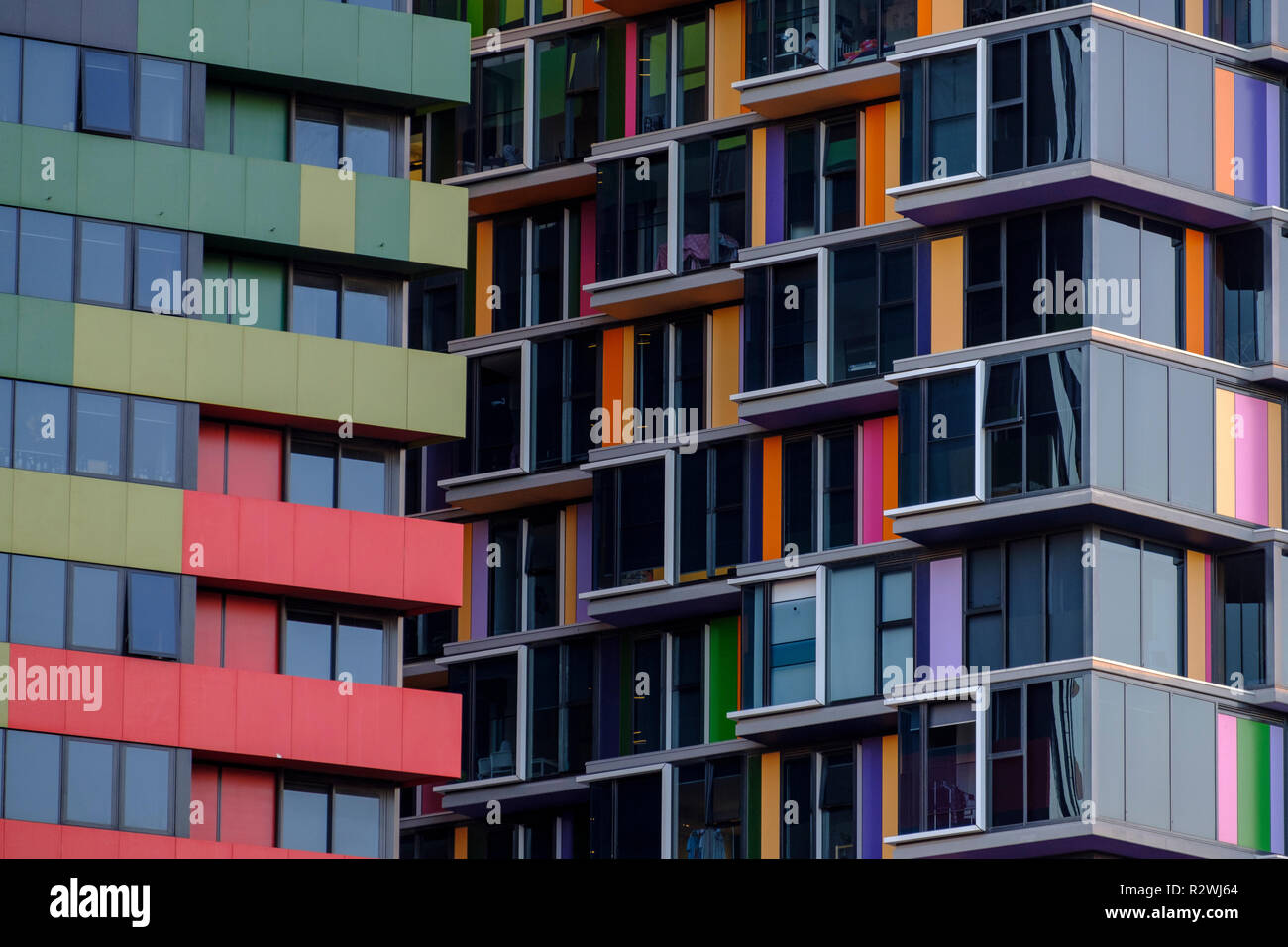 Modern Buildings in Melbourne Stock Photo - Alamy
