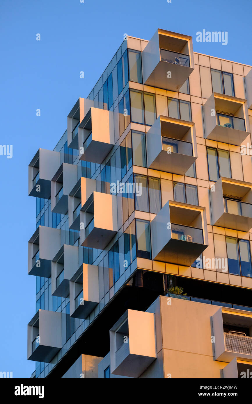 Modern Buildings in Melbourne Stock Photo - Alamy