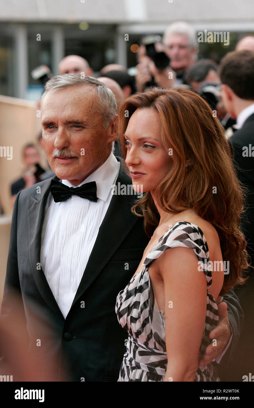 DENNIS HOPPER & VICTORIA DUFFY CANNES FILM FESTIVAL CANNES FRANCE 11 ...