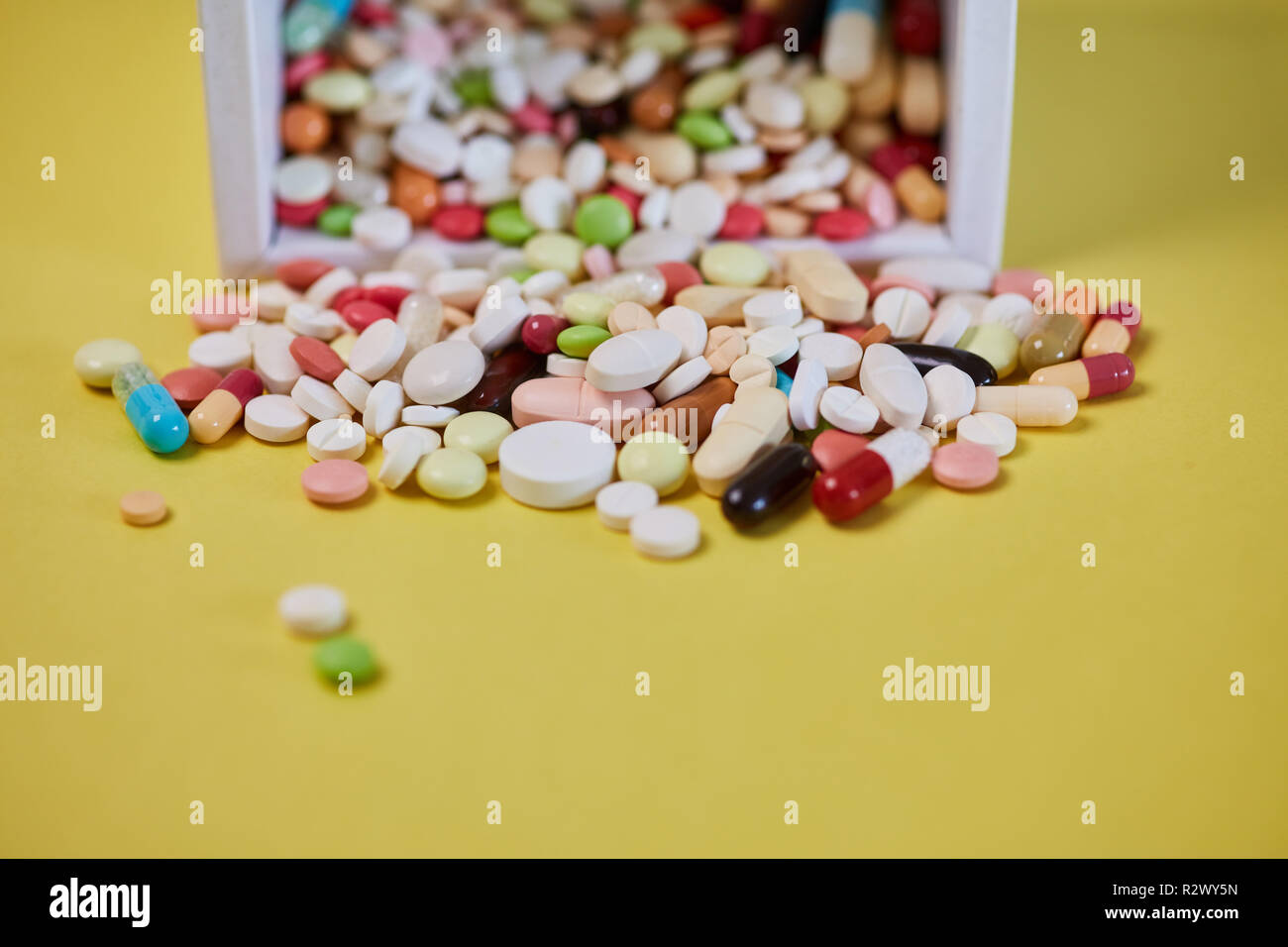Medical box with medicines hi-res stock photography and images - Alamy