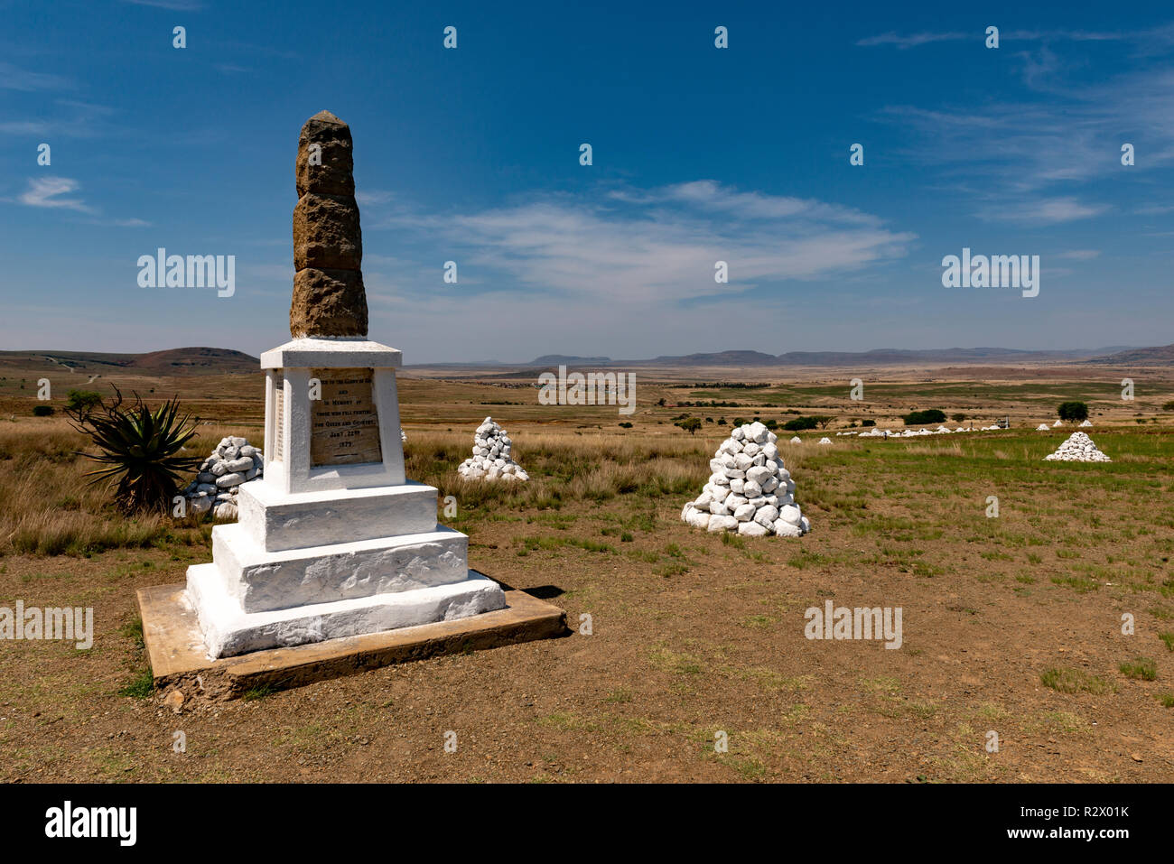 Anglo-Zulu Graves, KwaZulu-Natal province, South Africa Stock Photo - Alamy