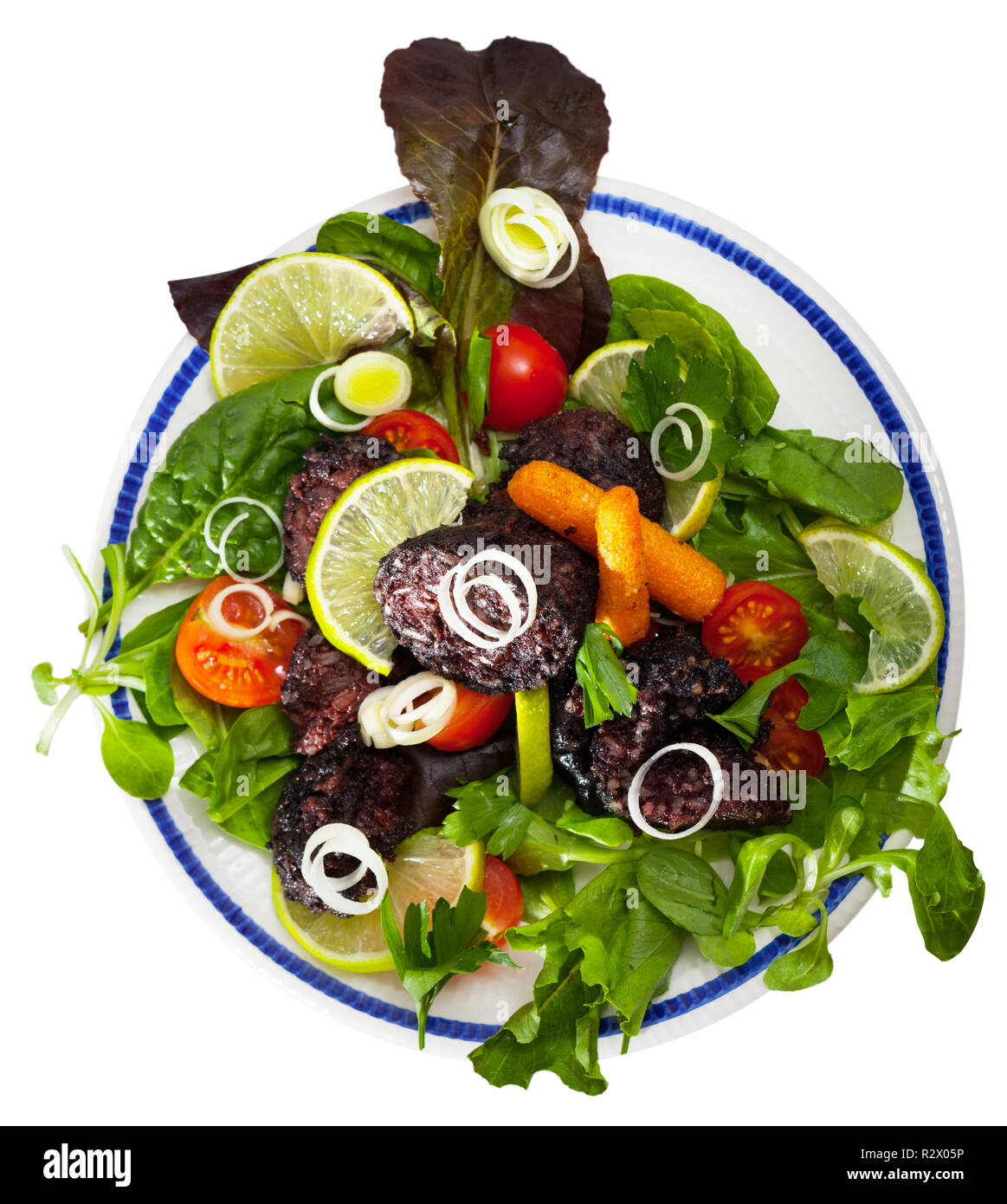 Morcilla black pudding Cut Out Stock Images & Pictures - Alamy