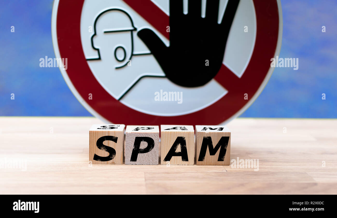 Stop spam logo hi-res stock photography and images - Alamy