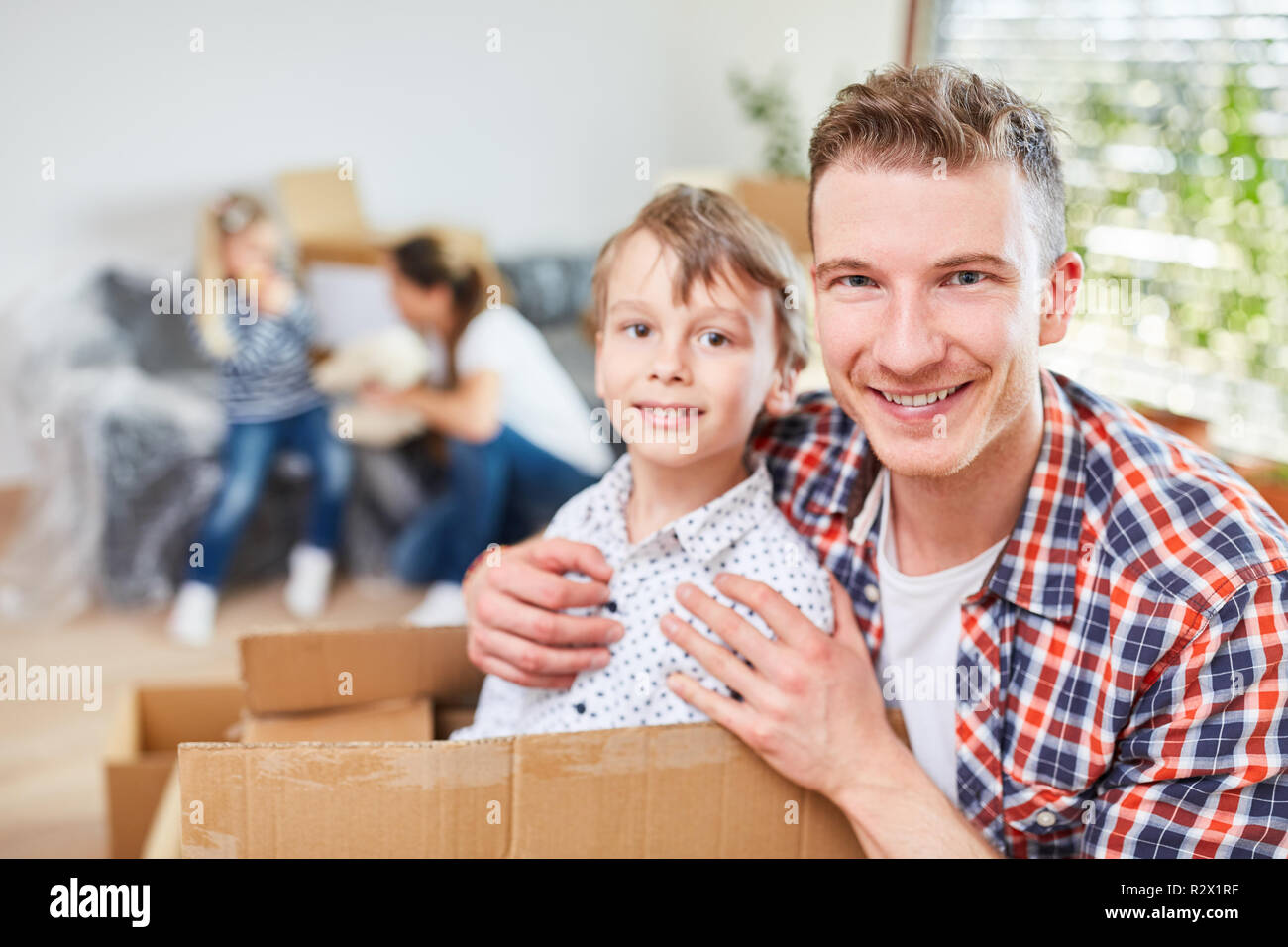 Happy father future child hi-res stock photography and images - Alamy