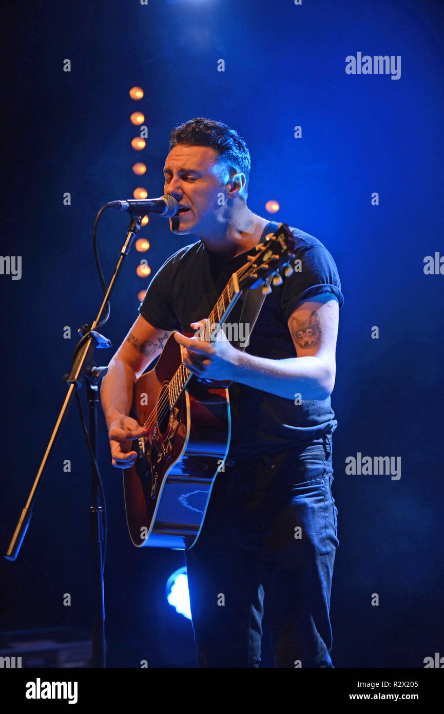 Callum Beattie singer song writer performing at Mareel in Shetland ...