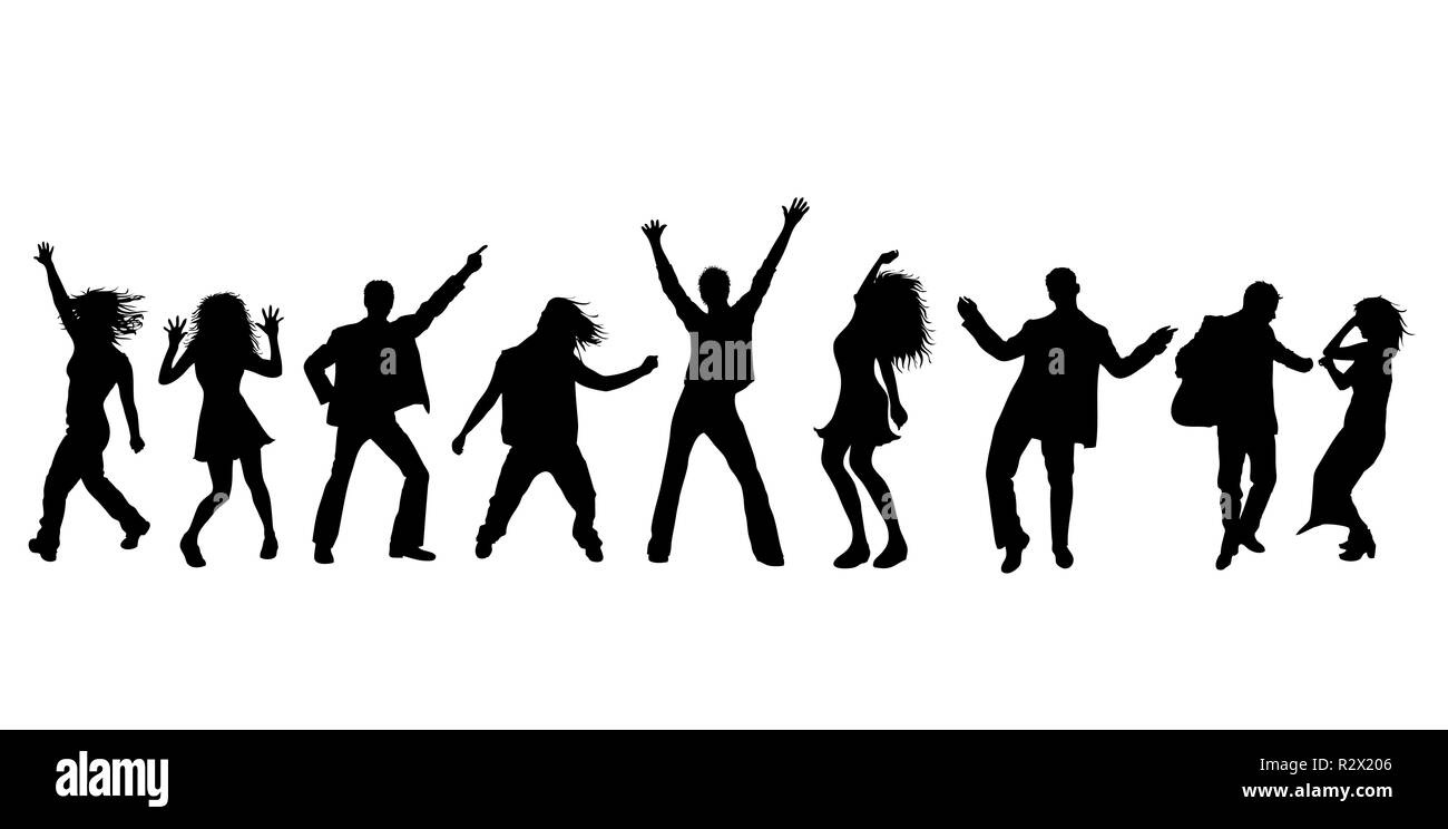 Human silhouettes hi-res stock photography and images - Alamy