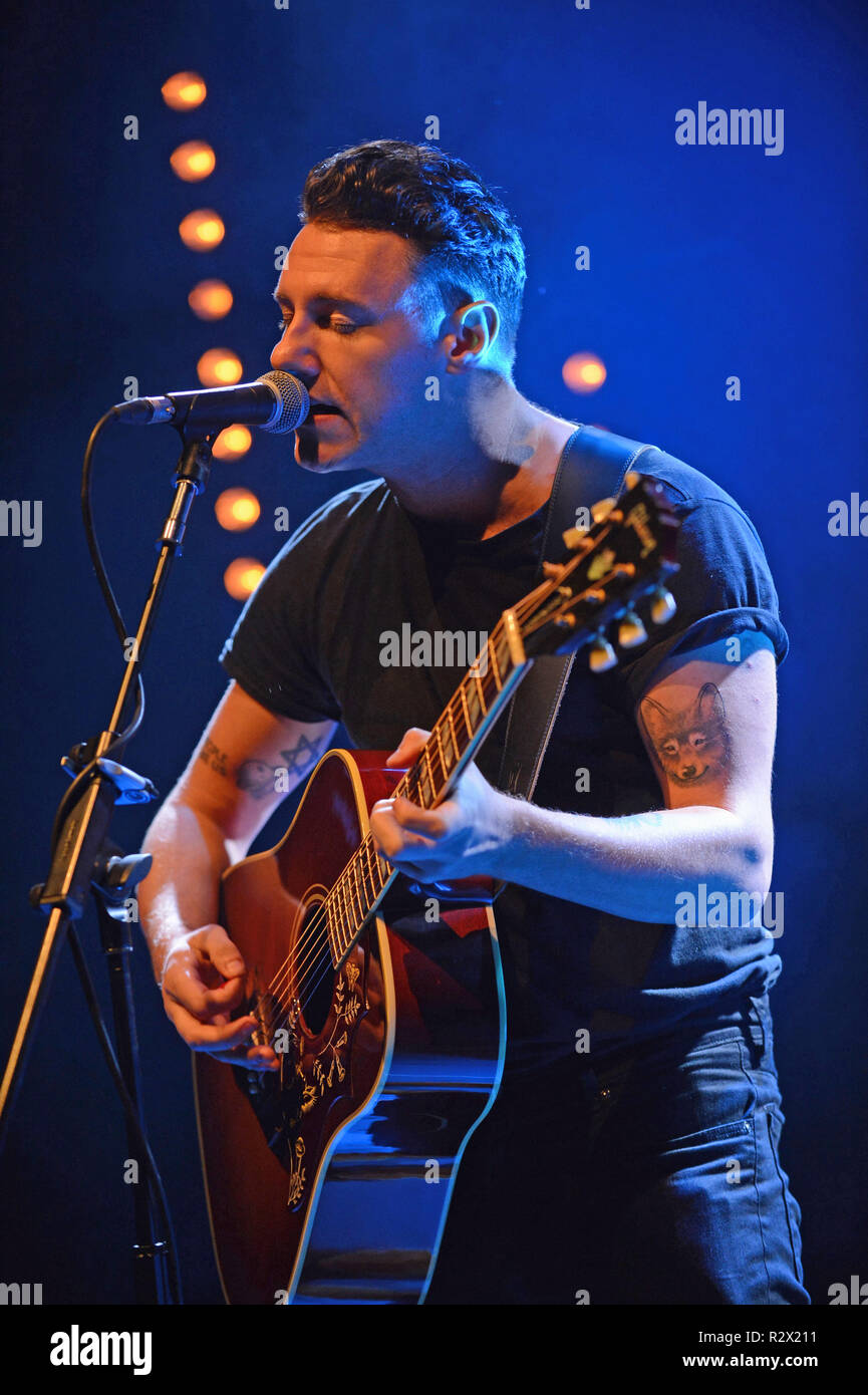 Callum Beattie singer song writer performing at Mareel in Shetland ...