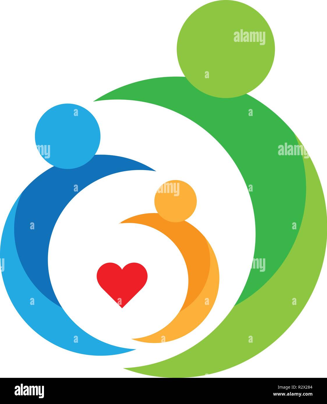 Children Circle Logo High Resolution Stock Photography and Images - Alamy