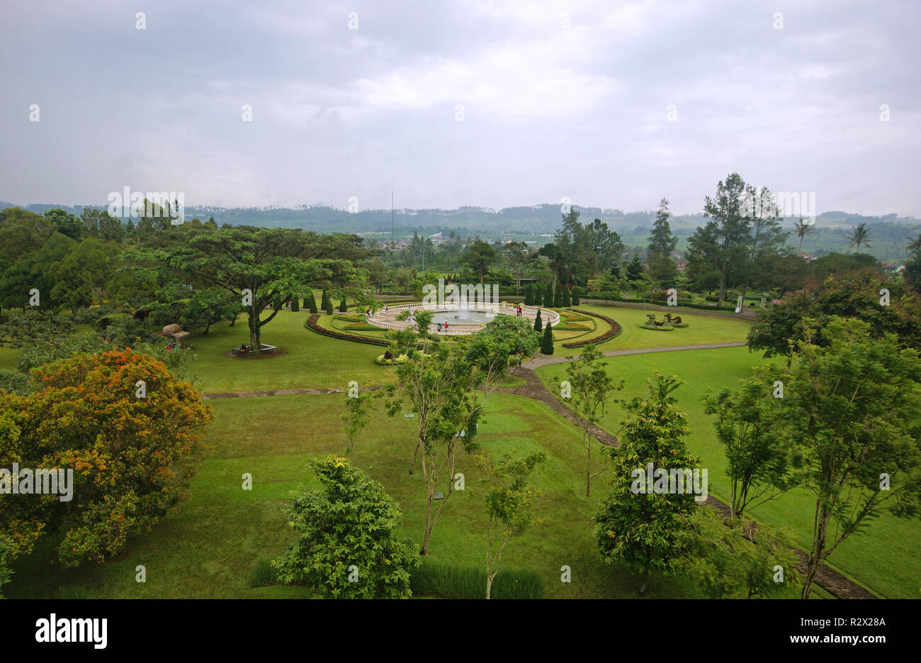 Taman Bunga Nusantara Park, Cipanas, Bogor, West Java, Indonesia Stock ...