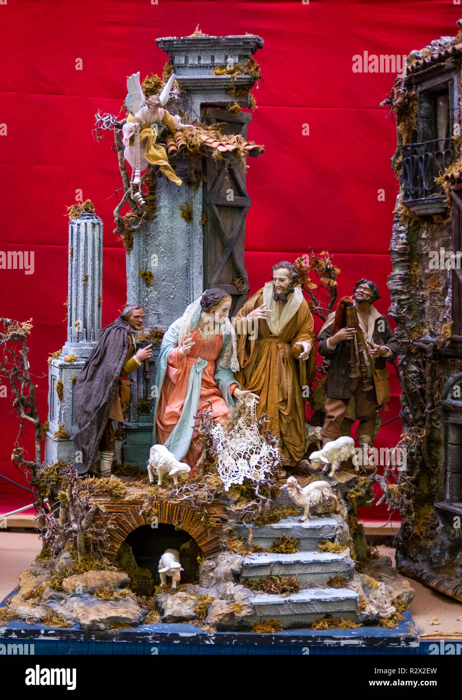 christmas nativity scene Stock Photo - Alamy