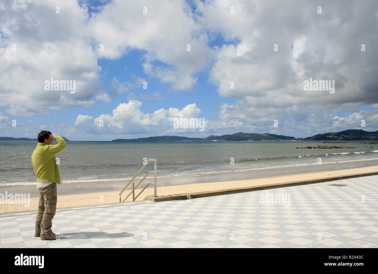 on the beach promenade Stock Photo - Alamy