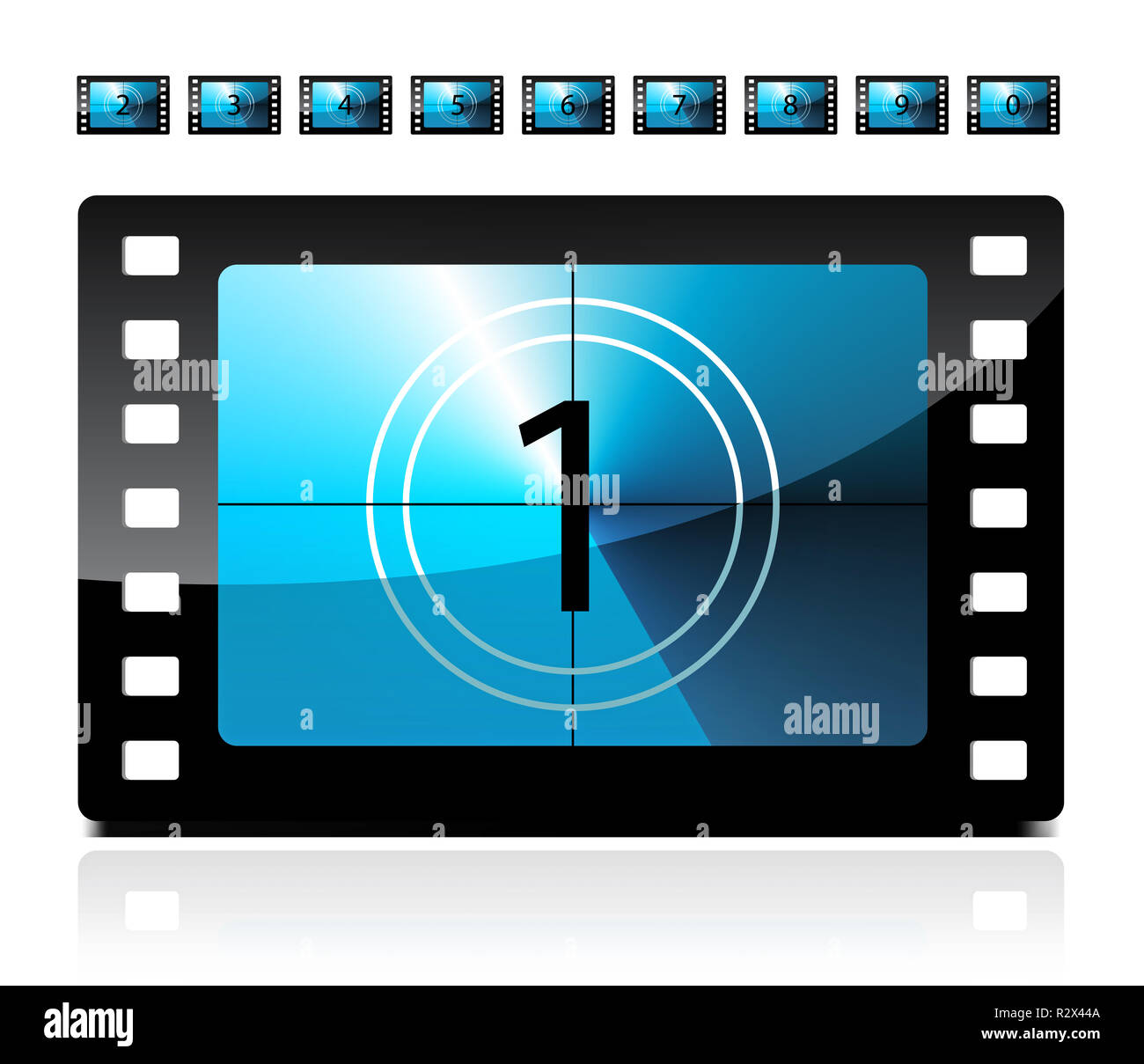 Movie loop Cut Out Stock Images & Pictures - Alamy