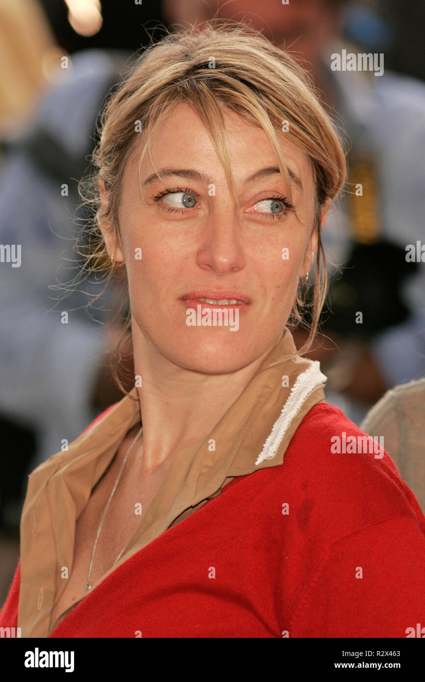 VALERIA BRUNI TEDESCHI CANNES 2005 CANNES FRANCE 16 May 2005 Stock ...