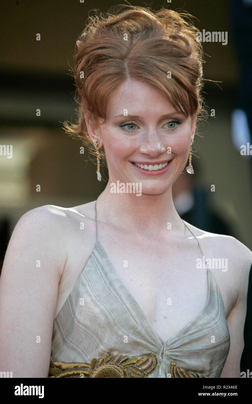 BRYCE DALLAS HOWARD CANNES 2005 CANNES FRANCE 16 May 2005 Stock Photo ...