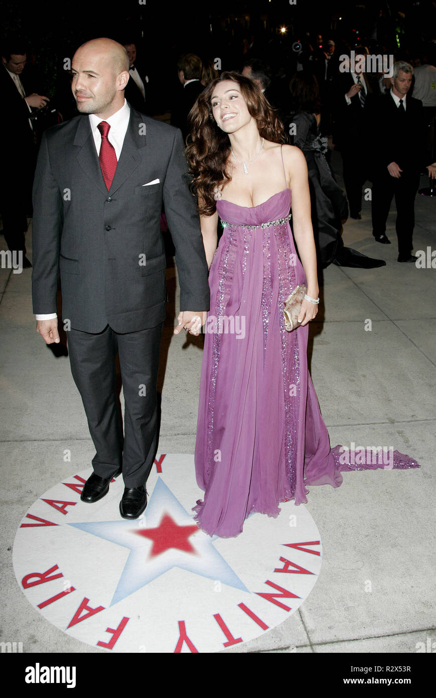 BILLY ZANE KELLY BROOK VANITY FAIR AFTER OSCAR PARTY HOLLYWOOD LOS ...
