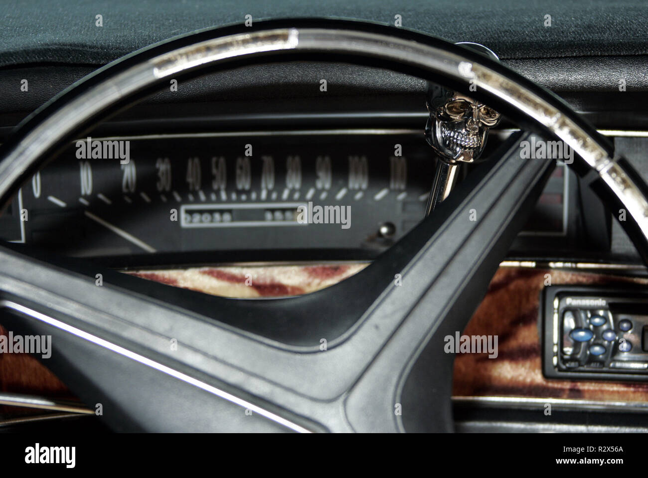 TOMBSTONE & 1972 CADILLAC HEARSE GEORGE BARRIS COLLECTION PETERSEN ...